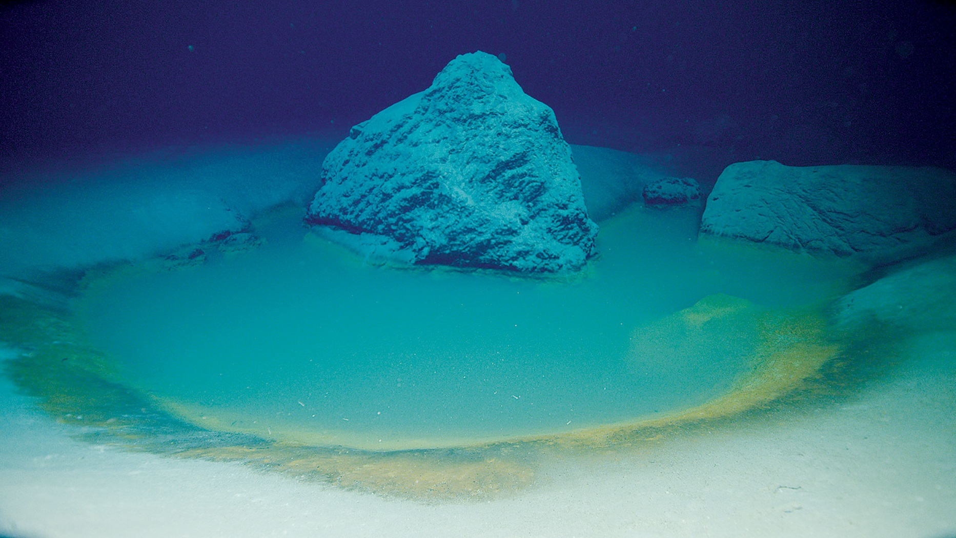 Solankowe jeziora, morskie solankowe baseny - toksyczne miejsca, w ...