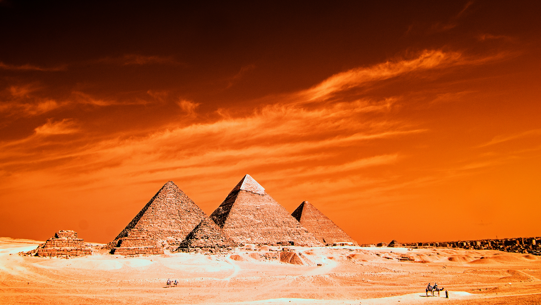 Piramidy w Egipcie - jak powstały? Wielkie piramidy Chufu (Cheopsa ...