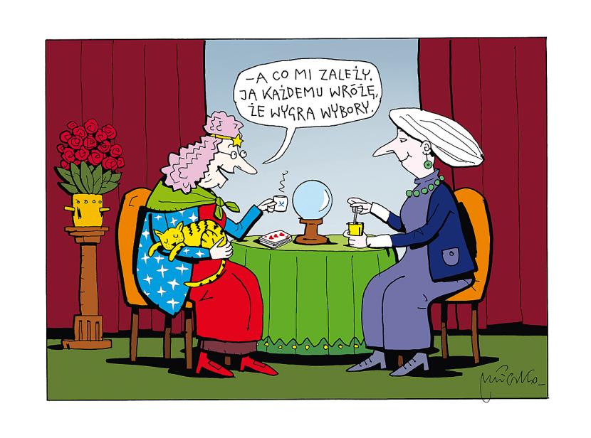 Rysuje Andrzej Mleczko. 2011 r. - zdjęcie 25 - Polityka.pl