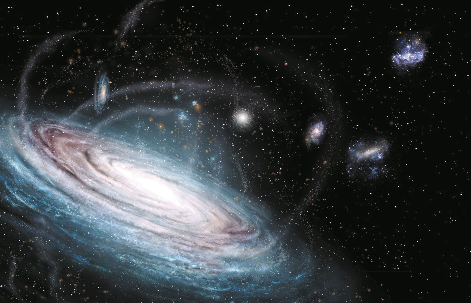 Nasza burzliwa galaktyka. Droga Mleczna stabilna, uporządkowana i ...